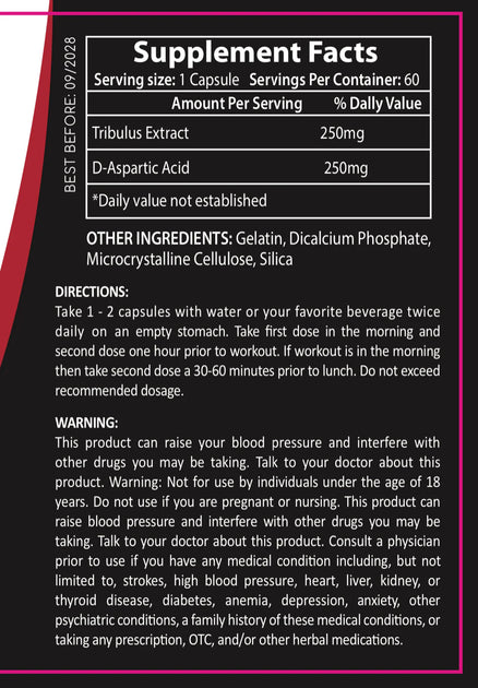 DAA D-Aspartic Acid for Optimal Testosterone Support and Hormonal Bala ...